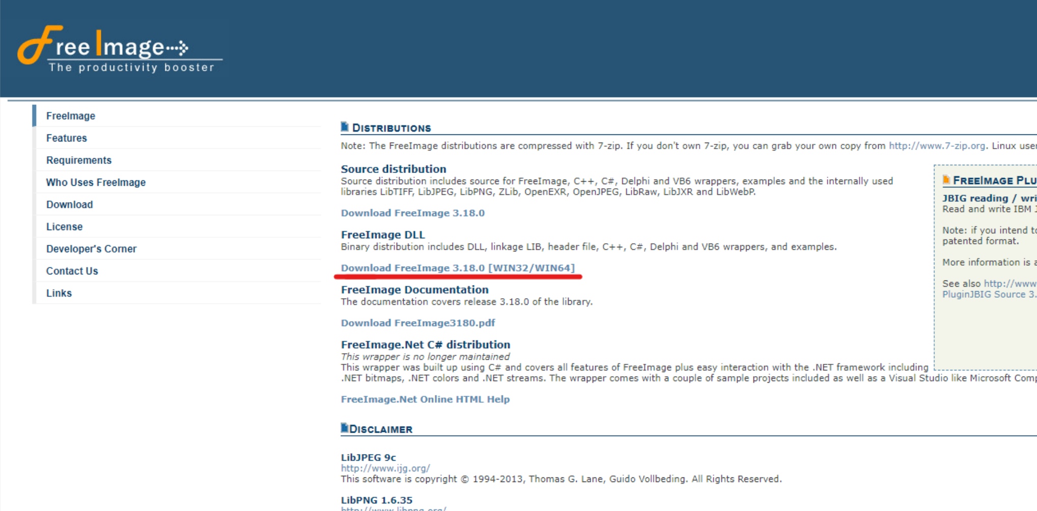 FreeImageを使ってみる - いんぼっくす！